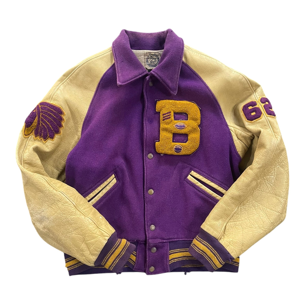 Purple Varsity Jacket | S | 60s – VERSUS ATL